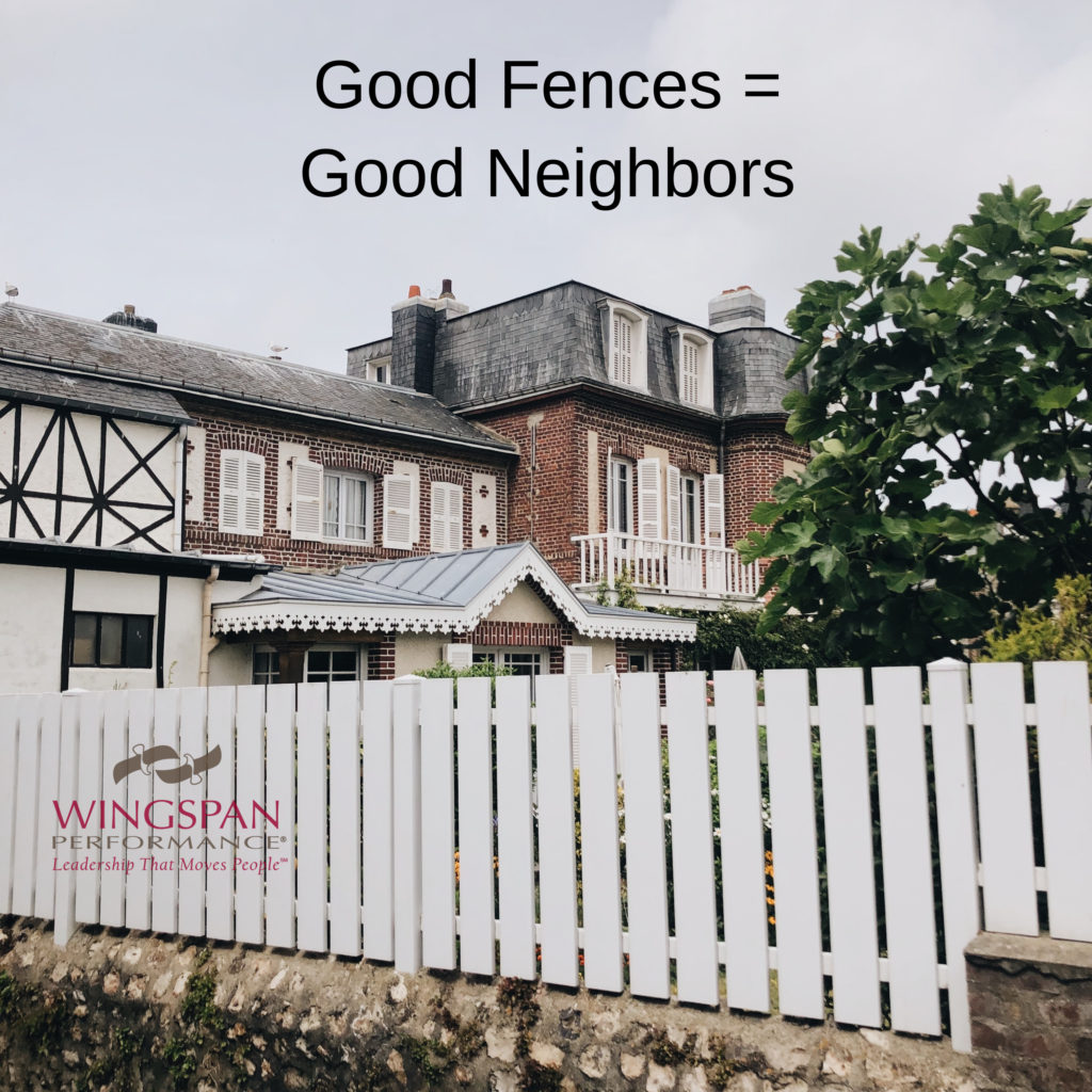 "Good Fences Make Good Neighbors" - Wingspan Performance